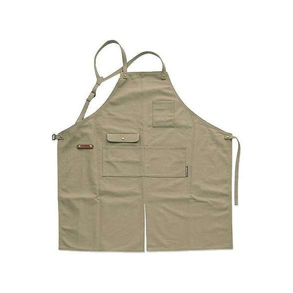 【商品説明】ポケットもたくさんついており、タオル掛けにもできるクリップ付きで便利です。おしゃれなデザインで、お花屋さんなどのショップユニフォームとしてもおすすめです。生産国:中国素材・材質:コットンキャンバス、PU商品サイズ:W80×H90...
