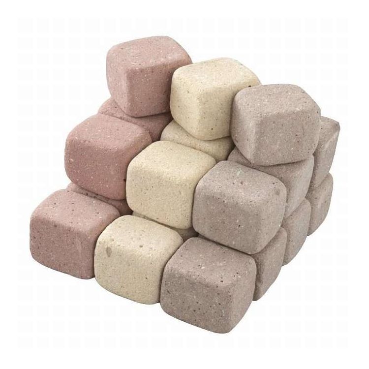 【商品説明】一般的なレンガの8分の1程度のミニタイプ。ベランダや箱庭ガーデン、小さな花壇などで扱いやすいサイズです。やや丸み帯びた優しいフォルムは、おもちゃのように手軽に並べられ、植物の鉢隠しや花台、インテリアのワンポイントにも利用できます...