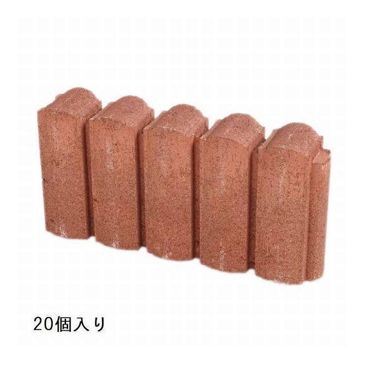 【商品説明】鮮やかな発色のレッド。ストレートタイプ。両サイドの凹凸によりスムーズにつながります。別売りのコーナーと組み合わせて変化に富んだ植栽デザインが楽しめます。生産国:日本素材・材質:コンクリート商品サイズ:1個:奥行6×高さ15×幅3...