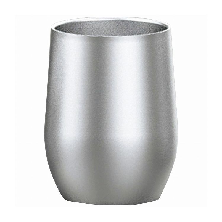 【商品特徴】真空二重構造のステンレスタンブラー。適温が長持ちします。【製造者】カクセー【箱サイズ（cm）】9.3×9.3×12.5cm【現品サイズ・内容】直径8.8cm高さ11.5cm容量約400mlタンブラー1客・内ビン:18-8ステンレ...