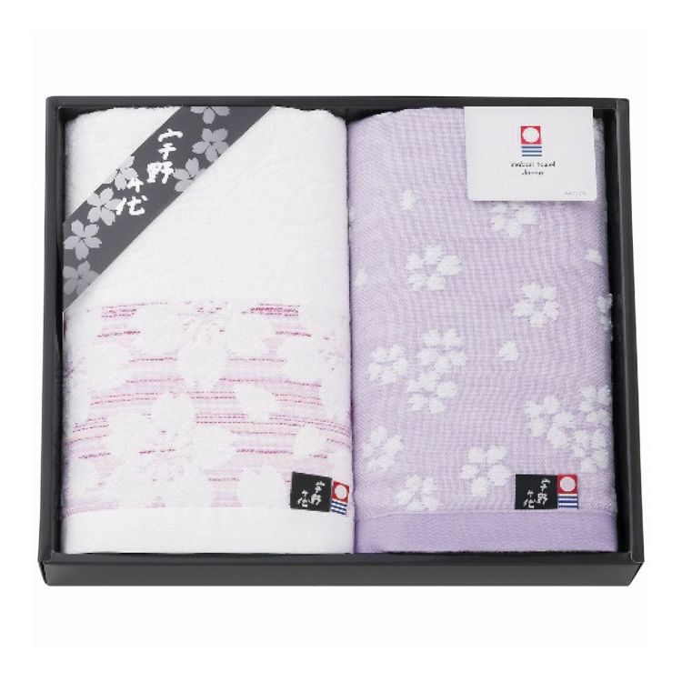 【商品詳細】お肌にやさしいガーゼタイプ桜柄タオル現品サイズ・内容:34×80cmフェイスタオル2枚・綿100％・［日本製］製造国:日本【送料について】北海道、沖縄、離島は送料を頂きます。