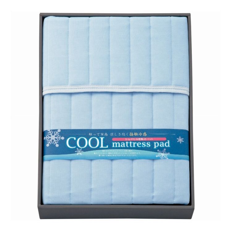 【商品詳細】触れるたびにひんやりとした肌心地の敷パットはつい寝返りを打ちたくなるような気持ちよさ。暑い夜にも爽快な気分でおやすみいただけます。現品サイズ・内容:100×200cm敷パット1枚・表地:ポリエステル70％・ナイロン30％・裏地:...