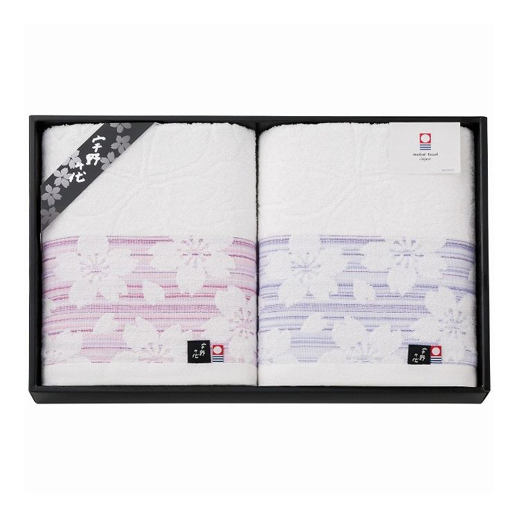 お肌にやさしいガーゼタイプの桜柄タオル。【商品区分】雑貨【商品内容】52×120cmバスタオル2枚・綿100％・［日本製］【メーカー名】apide【製造生産地】日本【注意事項】※メーカーの都合によりパッケージ、内容等が変更される場合がござい...