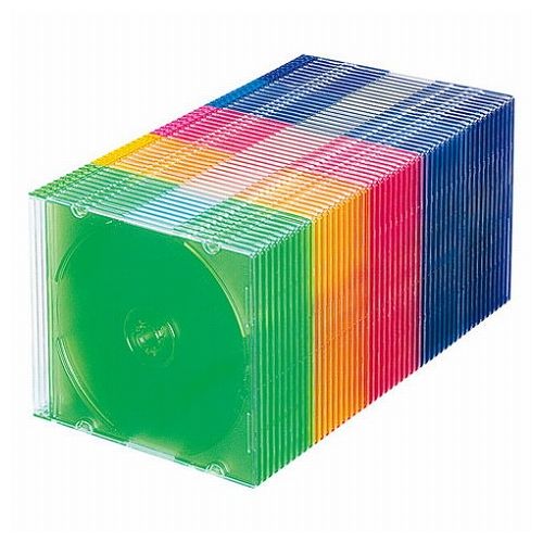 【商品特長】●薄さ約5mmと従来のCDケースの約半分なので省スペースにCDを収納できます。●100%バージンPS樹脂材を使用しており臭いが少なく耐久性も高い高品質なプラケースです。●DVD、CDはもちろんブルーレイメディアの保管にも最適です...
