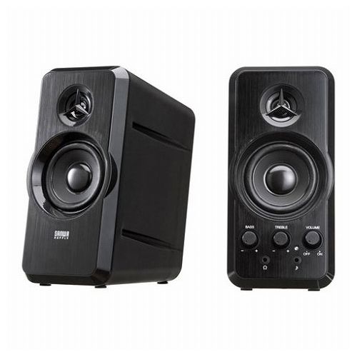 【商品特長】●実用最大出力20Wのハイパワーと奥行きのあるハウジングで広がりのある音を再現できる2chマルチメディアスピーカーです。●高音再生専用のツィーターを搭載し、透明感に優れた超高音の美しいサウンド再生を可能にしています。●深みのある...