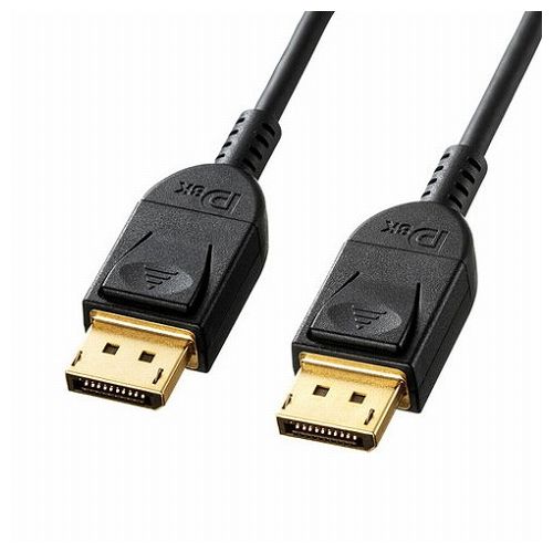 【商品特長】●DisplayPortに対応したパソコンとディスプレイとを接続するDisplayPortケーブルです。●DisplayPort規格Ver.1.4対応です。H3採用により総帯域幅最大32.4Gbpsをサポートすることで、最大8K...