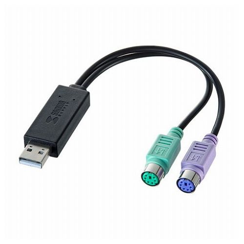 【商品特長】●PS/2マウスとPS/2キーボードをUSB接続で使用するためのUSB-PS/2変換コンバータです。●使い慣れたPS/2マウス、PS/2キーボードをUSB接続で使用することができ、PS/2ポートを搭載しないパソコンで使用すること...