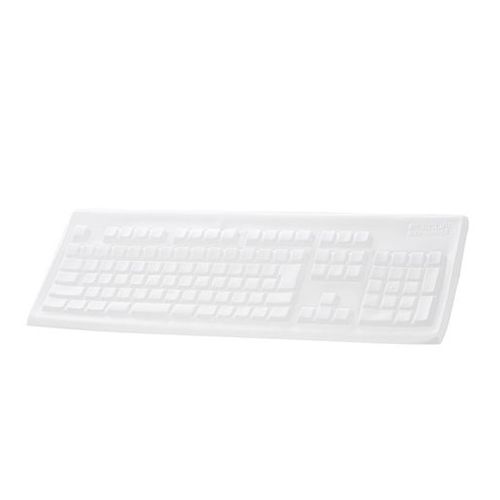 【商品特長】■キーボードの汚れを防ぎ清潔に使う、専用サイズのキーボード防塵カバーです。■極めて薄く、キーボードの凹凸部分にフィットするため、違和感のないタイピングが可能です。■サラサラとした手触りで、ホコリや汚れからキーボード部分を守ります...