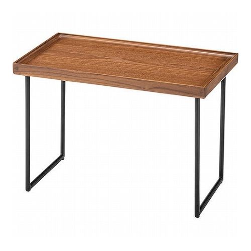 より良いくらしのために。東谷のLIGHT FURNITURE/ミニテーブル個体差ありサイズ:W60×D40×H40cm素材:天然木(チーク) ラッカー塗装 スチール(粉体塗装)組立:組立式付属工具:六角レンチ組立人数:1人組立時間:15分静...