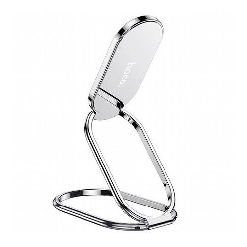 スタンドにもなるスタイリッシュなスマホリング【商品説明】■美しいデザイン装飾品のように繊細で美しいメッキ加工が施されたスリムなデザイン。ご家庭や外出先で便利に使えるスマホリング兼スマホスタンドです。一般的なスマホリングと同様に粘着テープでス...