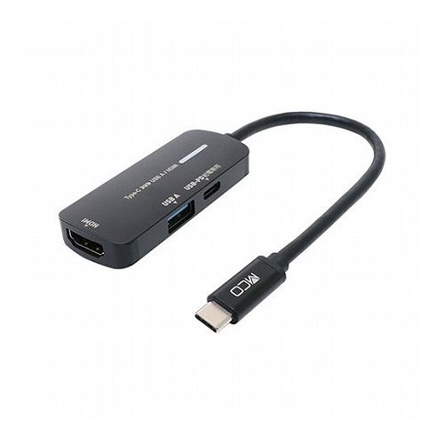 USB　Type-CポートをHDMIポートに変換して映像を出力します【商品説明】最大4K/60Hz(3840X2160)対応　　USB3.0ポートを搭載して最大5Gbpsのデータ転送対応【商品詳細】HDMI出力:最大4K/60Hz(3840...