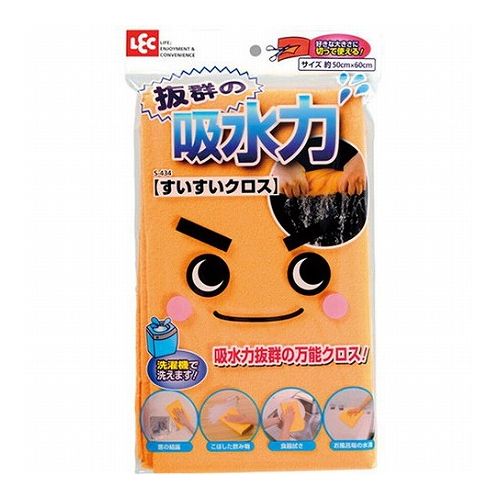 すいすいクロスすいすいクロス商品サイズ(約) : 500×600mm本体重量(約) : 80gレーヨン80%+ポリプロピレン20%生産国 : ドイツ【代引きについて】こちらの商品は、代引きでの出荷は受け付けておりません。【送料について】北海...