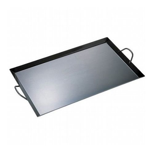 バーベキュー用鉄板。バーベキュー用鉄板。商品サイズ(約) : 450×3115×17mm(持ち手部分含まず) 板厚 : 1.6mm重量(約) : 2000g鉄(ラッカー塗装)生産国 : 台湾【代引きについて】こちらの商品は、代引きでの出荷は...