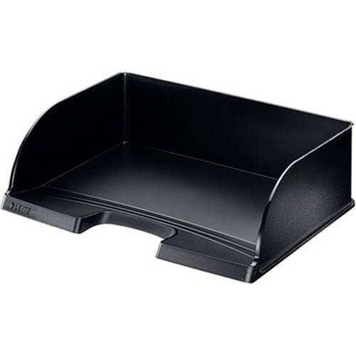 レタートレー横型A4ジャンボブラック特長●広々と書類など置ける横型ジャンボモデル仕様●質量:400g●規格:A4●材質:ポリスチレン●耐荷重:約3.2kg●収容枚数:約700枚●最大積載段数:10段●積重:ロック式●保証期間:1年間●生産国...