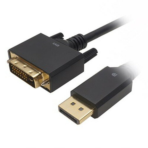 PCとモニターの接続に便利なDisplayPort-DVI変換ケーブル2m特長■DisplayPortからDVIへ簡単接続DisplayPort端子を搭載したパソコンからDVI端子を搭載したディスプレイモニターなどへ、本製品を接続するだけで...
