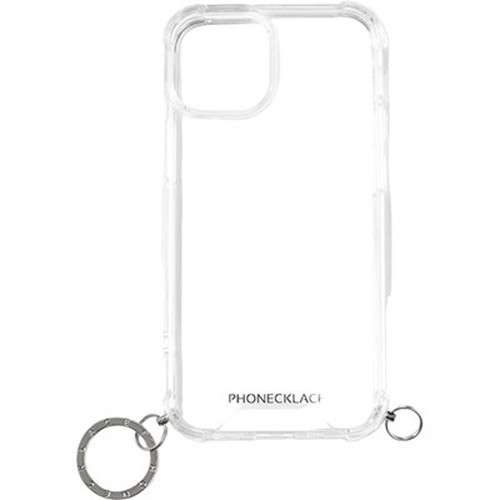 PHONECKLACE「ストラップ用リング付きクリアケース」はチャーム付きで、ストラップやキーチェーンなどの取り付けに適したiPhoneケースです。特長PHONECKLACE「ストラップ用リング付きクリアケース」はチャーム付きで、ストラップ...