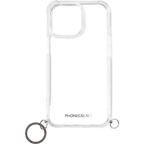PHONECKLACE「ストラップ用リング付きクリアケース」はチャーム付きで、ストラップやキーチェーンなどの取り付けに適したiPhoneケースです。特長PHONECKLACE「ストラップ用リング付きクリアケース」はチャーム付きで、ストラップ...