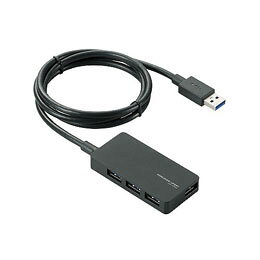 【特長】■ACアダプタが付属するセルフパワー・バスパワー共用タイプのUSBハブです。 ■転送速度5Gbpsと従来のUSB2.0の約10倍の転送速度(理論値)を実現するUSB3.0に対応しています。 ■USB3.0対応のパソコン・機器であれば...