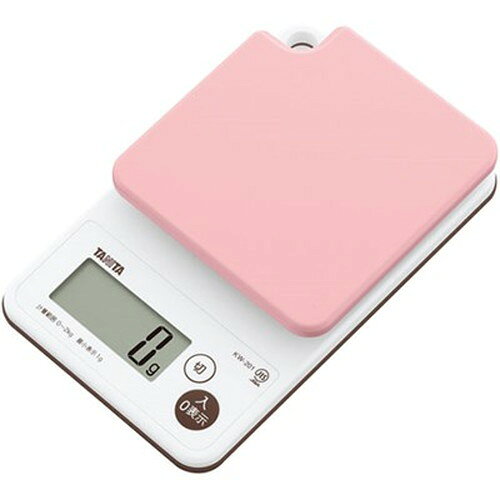 洗えるデジタルクッキングスケール2kgピンク特長普段使いに役立つ機能が満載○オートパワーオフ機能(約6分)○0表示機能(追加計量機能)○サッと掛けられる、収納に便利なフック穴付○滑りにくいシリコーンゴム脚計量範囲:0〜2000g最小表示:1...