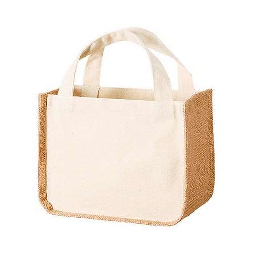 【商品詳細】幅広マチで使いやすい。ラウンドした底が愛らしい印象。【仕様】メーカー型番 : TR-1217-008内容物 : 本体(約120×245×190mm)×1材質 : コットン・天然繊維(ジュート)生産国 : インド箱入重量 : 約9...