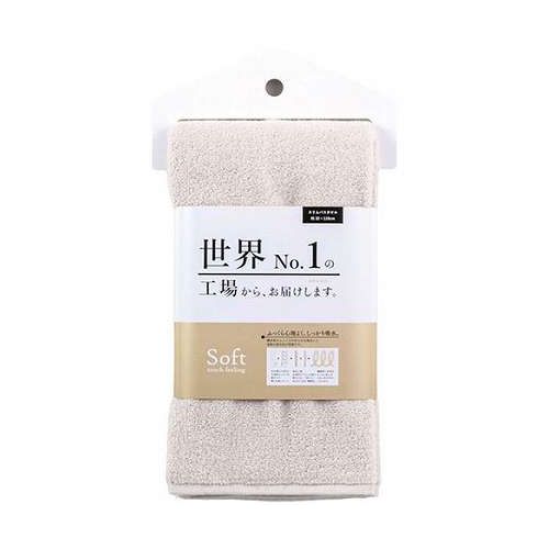 【商品詳細】無撚糸を使用した高吸水タオルです。綿本来のふっくらやわらかな風合いと、抜群の吸水性が特徴です。【仕様】・組成 : 綿100%(無撚糸使用)・サイズ : 約60×120cm・中国製・他の製品と一緒に洗濯しないでください。・蛍光漂白...