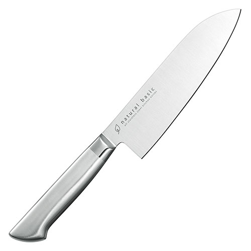 【商品概要】サビに強く、お手入れ簡単。一体型で衛生的です。【商品仕様】材質 : 刃身…ステンレス刃物鋼、ハンドル…ステンレス鋼サイズ : 全長…30cm、刃渡り…16.5cm重量 : 123g生産国 : 中国梱包形態 : ヘッダー付化粧箱入...