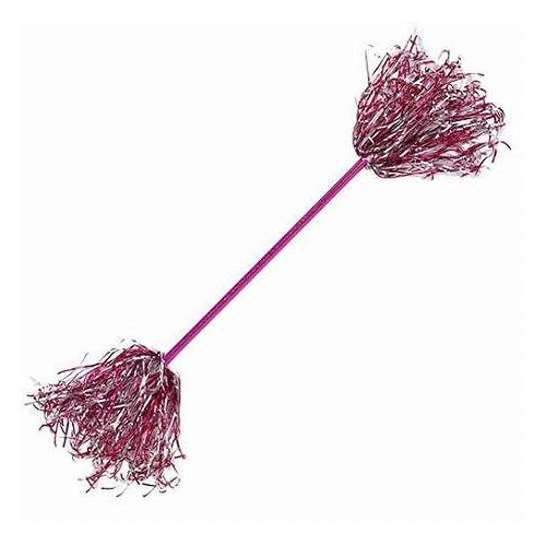 演技が華やかになる、ポンポン付バトン!大容量のキラキラした房がついた、ポンポンバトンです。振るたびに光を反射して、応援やダンスをより華やかにします。運動会・学園祭・チアリーディング・地域イベントなど、さまざまなシーンで大活躍します。●商品サ...