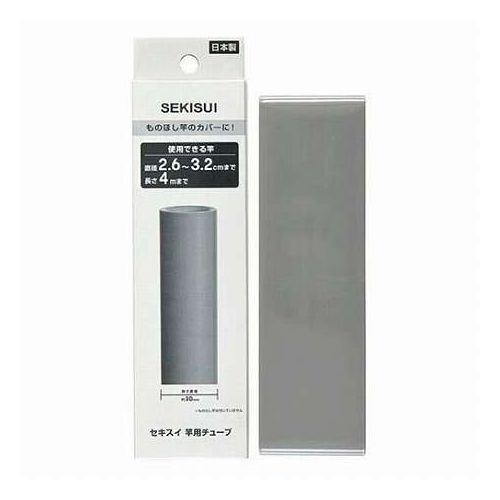 熱収縮式 物干しざお用補修カバー!○物干し竿の修理、腐食の防止、塗装の代わりとして。○ホーキ、モップ等の支柱の防腐や塗装代わりにも○使用できる竿 : 直径2.6×3.2cm×長さ4mまで。商品サイズ : 約55×4500×0.1mm本体重量...
