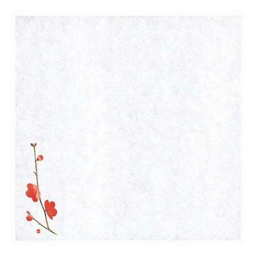 四季耐油天紙(小)梅 (100枚入)揚げ物用の専用敷紙です。長時間経過しても、油がにじみにくく、天麩羅がべとつきません。揚げたてのおいしさを保ちます。余分な油が器にこびりつかず、後片付けが簡単です。☆季節の草花をワンポイントに配し、食材を彩...