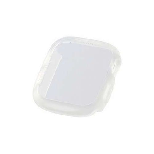 AppleWatch44mm用フルカバーケース/TOUGHSLIMLITE/プレミアムガラス/クリア■画面の視認性に優れる高透明ガラスと、端末本来のデザインを美しく引き立てる透明でしなやかな弾力性のあるTPU(熱可塑性ポリウレタン)樹脂によ...