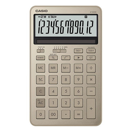 【商品説明】電卓に、洗練と上質を。そこにあるだけで、空間やインテリアの一部になるほどの存在感。スタイリッシュなフォルムが、使う人のセンスを静かに引き立てます。優れた操作性と視認性のジャストタイプです。●製品特長時間計算機能税計算(税額計算や...