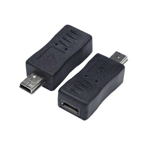 変換プラグmicroUSB(メス)→miniUSB(オス)【配送について】こちらはメール便での発送となります。メール便でのお届はポストインです。下記の事項は対応できませんのでご確認ください。■時間指定・到着日指定はできません。■代金引き換え...