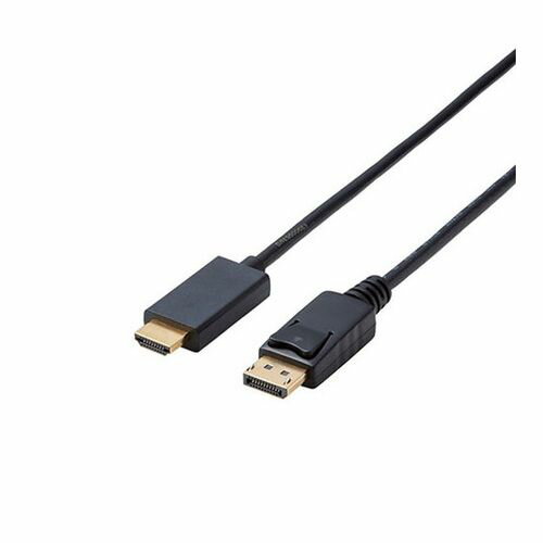 【商品番号】CAC-DPHDMI10BK【商品特徴】DisplayPort端子を搭載した機器の映像信号を変換し、HDMI入力端子を搭載したディスプレイ・テレビ・プロジェクターなどに出力することができるDisplayPort用HDMI変換ケー...