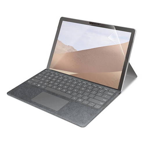 マルチペット構造が衝撃を吸収し液晶画面を保護するSurface Go 2、Surface Go用衝撃吸収フィルムです。時間の経過とともに気泡が目立たなくなる特殊吸着層を採用したエアレスタイプです。小さな気泡ができたときには、指などで押し出す...