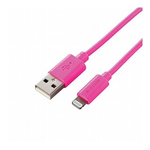 Lightningコネクタ搭載のiPhone/iPod/iPadの充電・データ通信ができる!LightningコネクタとパソコンやAC充電器のUSBポートを接続して充電・データ通信ができるLightningケーブル。※iPadはパソコンから...