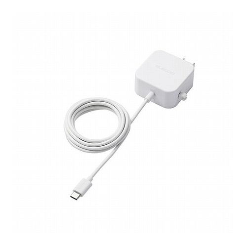 家庭用コンセントからスマートフォンやタブレットなどのUSBType-C(USB-C)コネクタ搭載機器を充電できるAC充電器です。ケーブル長は1.5m、ケーブルクリップが付属し煩雑になりがちなケーブルを本体に留めておけます。●家庭用コンセント...