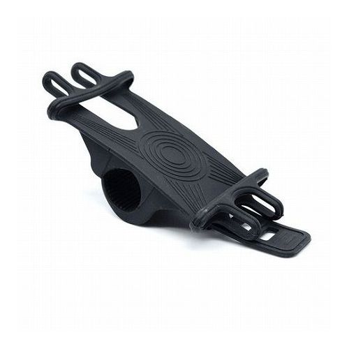 【商品特長】振動に強く軽量なシリコン製ソフトタイプの自転車用ホルダー■工具なしで簡単取付け自転車のハンドルにベルトを掛けるだけで取付け完了。工具いらずの簡単脱着です。■振動を抑えるシリコン素材柔らかシリコン素材で、振動や衝撃を端末に伝えにく...