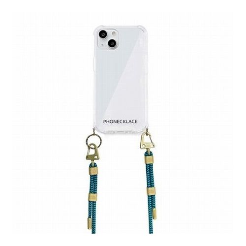 【商品特長】鮮やかなロープストラップにゴールド金属で個性的にPHONECKLACE「クロスボディストラップ付きクリアケース」は、iPhoneをウェアラブルに変身させるファッショナブルなケースです。●iPhoneをウェアラブルに付属のロングス...