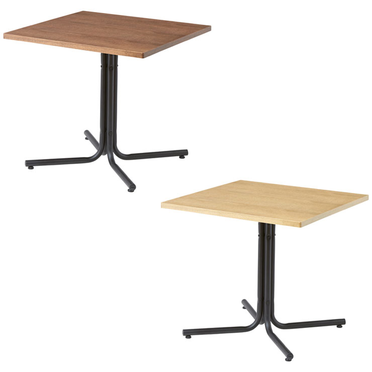 【サイズ】W75×D75×H67cm【素材】天然木化粧繊維板（オーク）　スチール（粉体塗装）　ラッカー塗装【原産地】台湾 【商品重量】13.7kg【代引きについて】こちらの商品は、代引きでの出荷は受け付けておりません。【送料について】北海道...