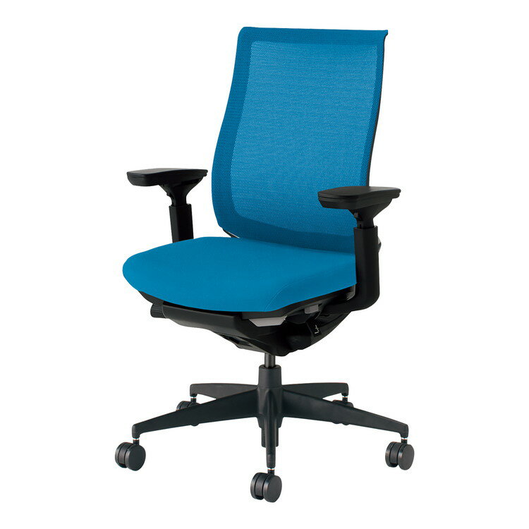 前傾での作業姿勢を適切にサポートする機能を搭載したオフィスチェアです。座面のみを前傾させる機能は、膝やモモ裏などの負担を軽減し、シートに施した加工により骨盤を安定させるので、体圧分散され長時間の作業が快適に行えます。背もたれは、ロッキングの...