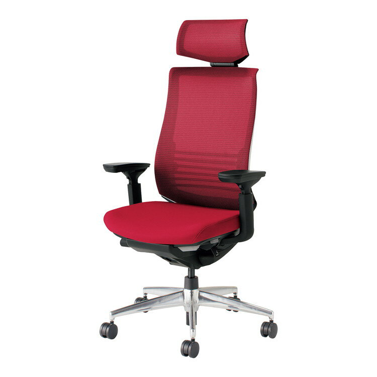 前傾での作業姿勢を適切にサポートする機能を搭載したオフィスチェアです。座面のみを前傾させる機能は、膝やモモ裏などの負担を軽減し、シートに施した加工により骨盤を安定させるので、体圧分散され長時間の作業が快適に行えます。背もたれは、ロッキングの...