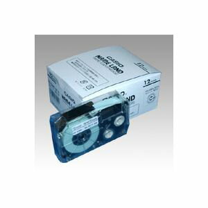 スタンダートテープ 5本パックテープ幅×長さ:12mm×8m白地に黒文字スタンダードテープの色の種類(黒文字以外のみカッコ内に色名記載):[3.5mm]白 [6mm]白,黄,緑,赤,青 [9mm]白,黄,緑,赤,青,金,銀,白(赤文字),白...