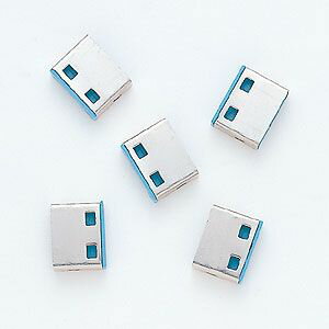 サンワサプライ USBコネクタトリツケセキュリティ ブヒン SL-46BLOPJANコード4969887286166USBポートをふさいでデータを保護するSL−46−BL専用の取り付け部品です。◆入数：5個入り【送料について】北海道、沖縄、...