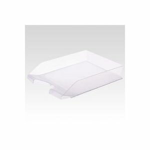 日本クリノス レタートレイ クリア LT-500-TRJANコード：4943740800065外寸:W255×D347×H65mm、内寸:W245×D325×H57mm外寸:W255×D347×H65mm、内寸:W245×D325×H57m...