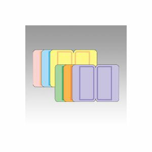 ニチバン マイタックINDEX ML-135 23X29JANコード4987167001759帳簿類や書類の見出し整理に便利です。上質紙23×29mm・中◆色：混色（淡黄・淡赤・淡青・淡緑・淡橙・淡紫）◆入数：72片（6片×12シート）【送...