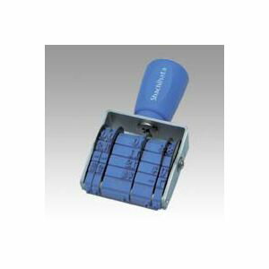 シャチハタ 回転印欧文トビ日付 NFB-4MJANコード：49740521901174.6cm×2.85cm×9.45cmこの印鑑はシャチハタ・既製品・回転ゴム印(欧文トビ日付)・4号・明朝体・商品番号：19011・NFB・4Mでございます...