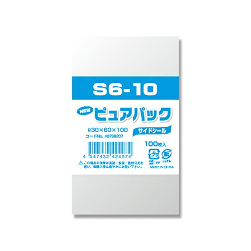 サイズ　：0．03×60×100mm色・柄　：透明材質　：OPP入り数　：100枚／束【送料について】北海道、沖縄、離島は送料を頂きます。