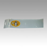 腕章くん専用の差し替えシート。組合せ自由自在の既製品腕章！フレーズを差し替えるだけで、何度でも使えて経済的。●寸法／縦75×横290mm●材質／PVC●仕様／差替シート：無地●単位／1枚●メーカー品番／002805※差替シートは透明です。【...