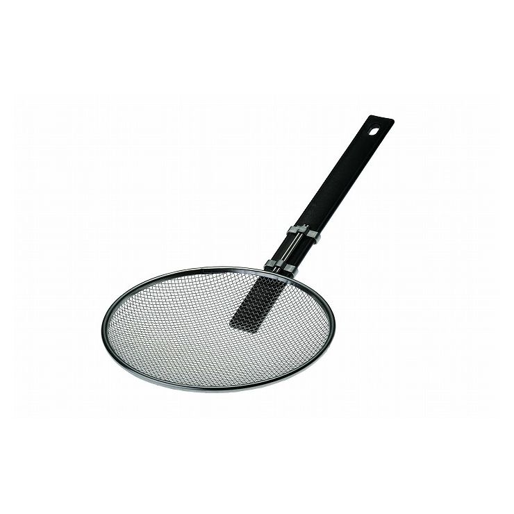 新越ワークス スリースノーそば揚(樹脂柄) ヨコ型 30cm 10177 041173JANコード：4989083101773規格：規格30cmサイズ：外径×柄長φ300×290mmサイズ容量1：φ300×290mm材質：本体：18-8ステ...