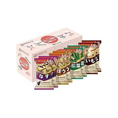 いつものおみそ汁シリーズの中から、彩り豊かな4種の具材を詰め合わせました。いろいろな味が楽しめて、毎日でも食べ飽きないおいしさです。■内容量71.6g8食分■原材料(アレルギー表記含む)【なす】揚げなす（外国製造）、米みそ、調合みそ、ねぎ、...